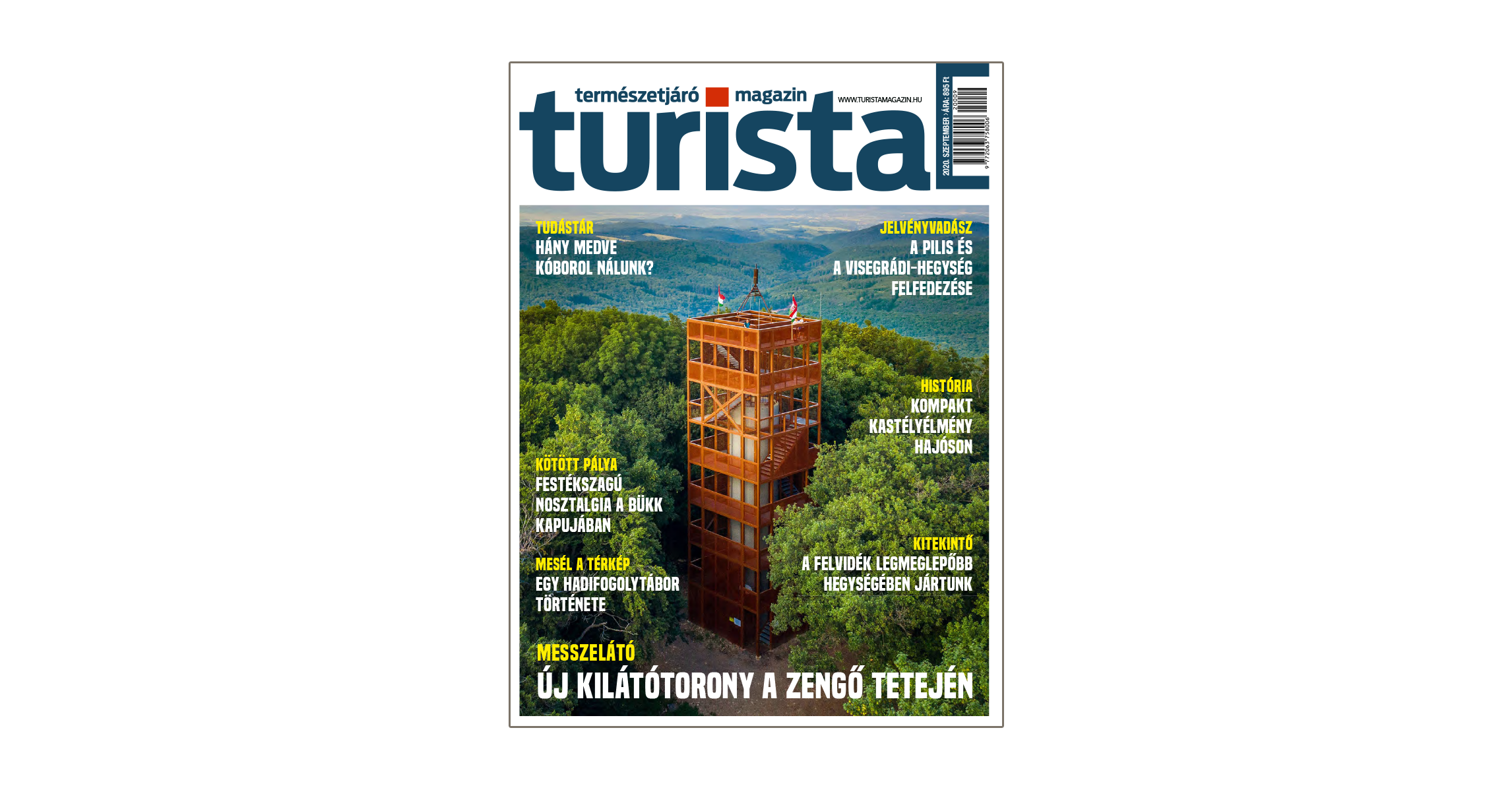 Turista Magazin digitális 2020. szeptemberi szám - 2020 évi számok - TuristaShop
